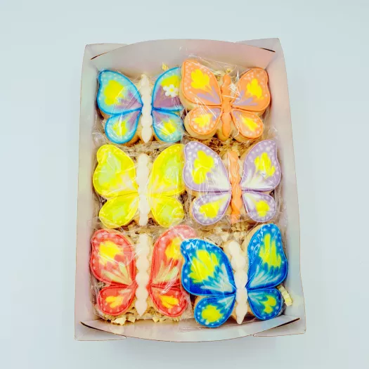 Coffret Biscuits Papillons - Papillons - Biscuits - Biscouik